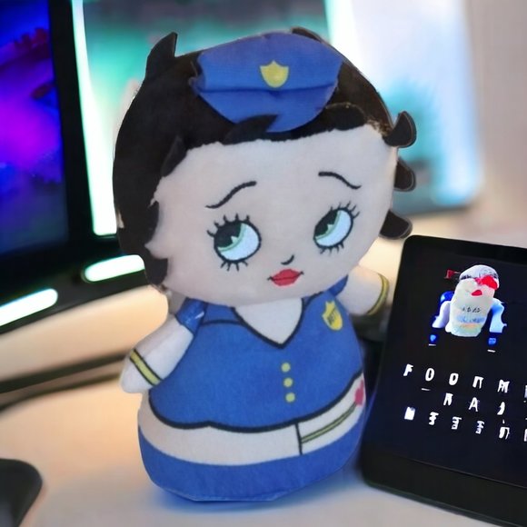 Kellytoy | Toys | Nwt Betty Boop Kellytoy Plushie Police Officer | Poshmark